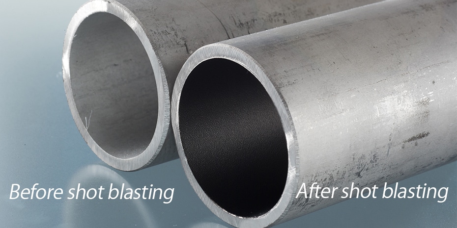 Stainless Steel Pipe Internal Shot Peening｜List of Our Services｜Nihon ...